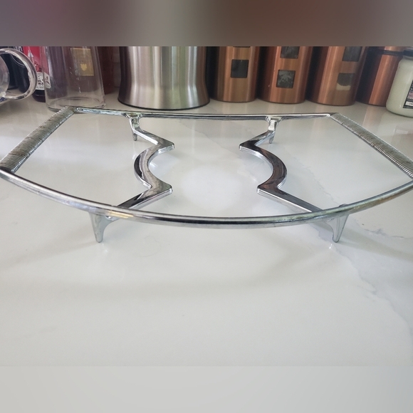 Corningware | Kitchen | Vintage Corning Ware Chrome Casserole Stand ...